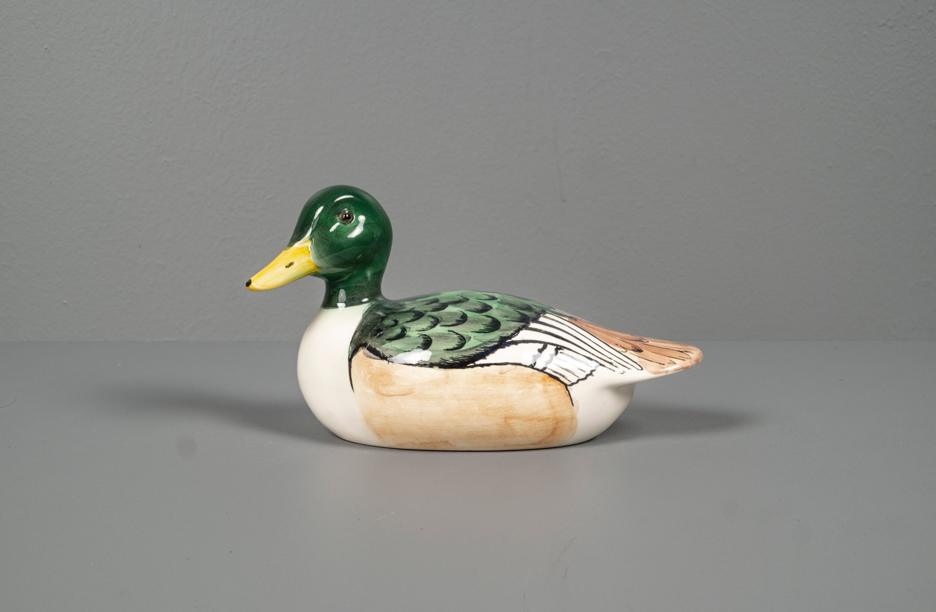 Handmade Porcelain Duck from Manufactory Weiss, Brazil for sale at Pamono