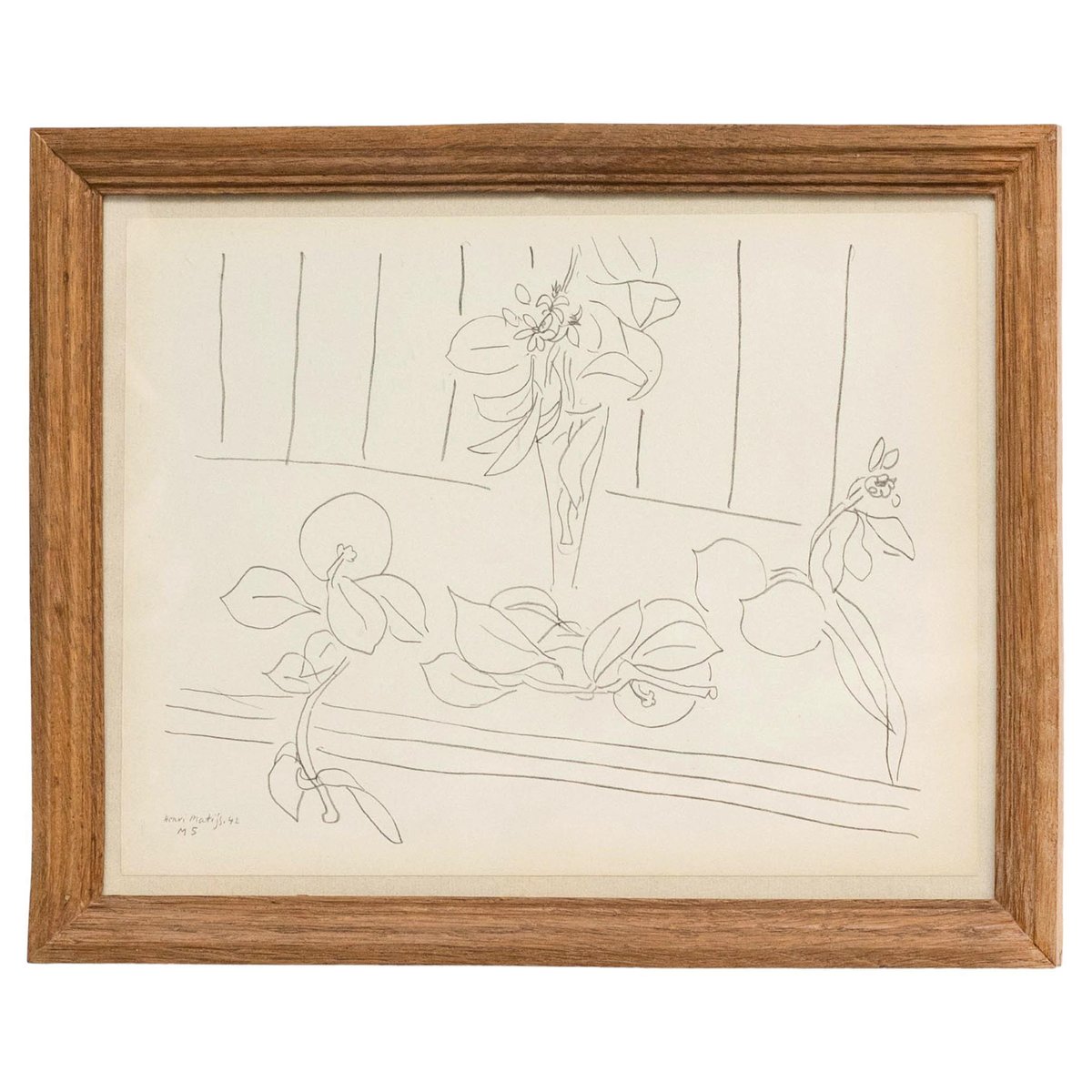 After Henri Matisse Lithograph Reproduction Framed For Sale At Pamono