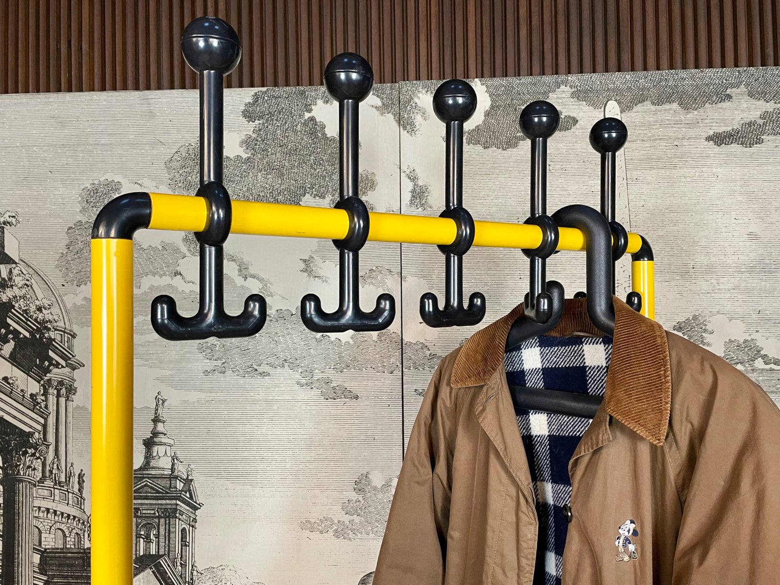 Large System 111 Coat Rack With Hangers from Hewi, Germany, 1970s for ...