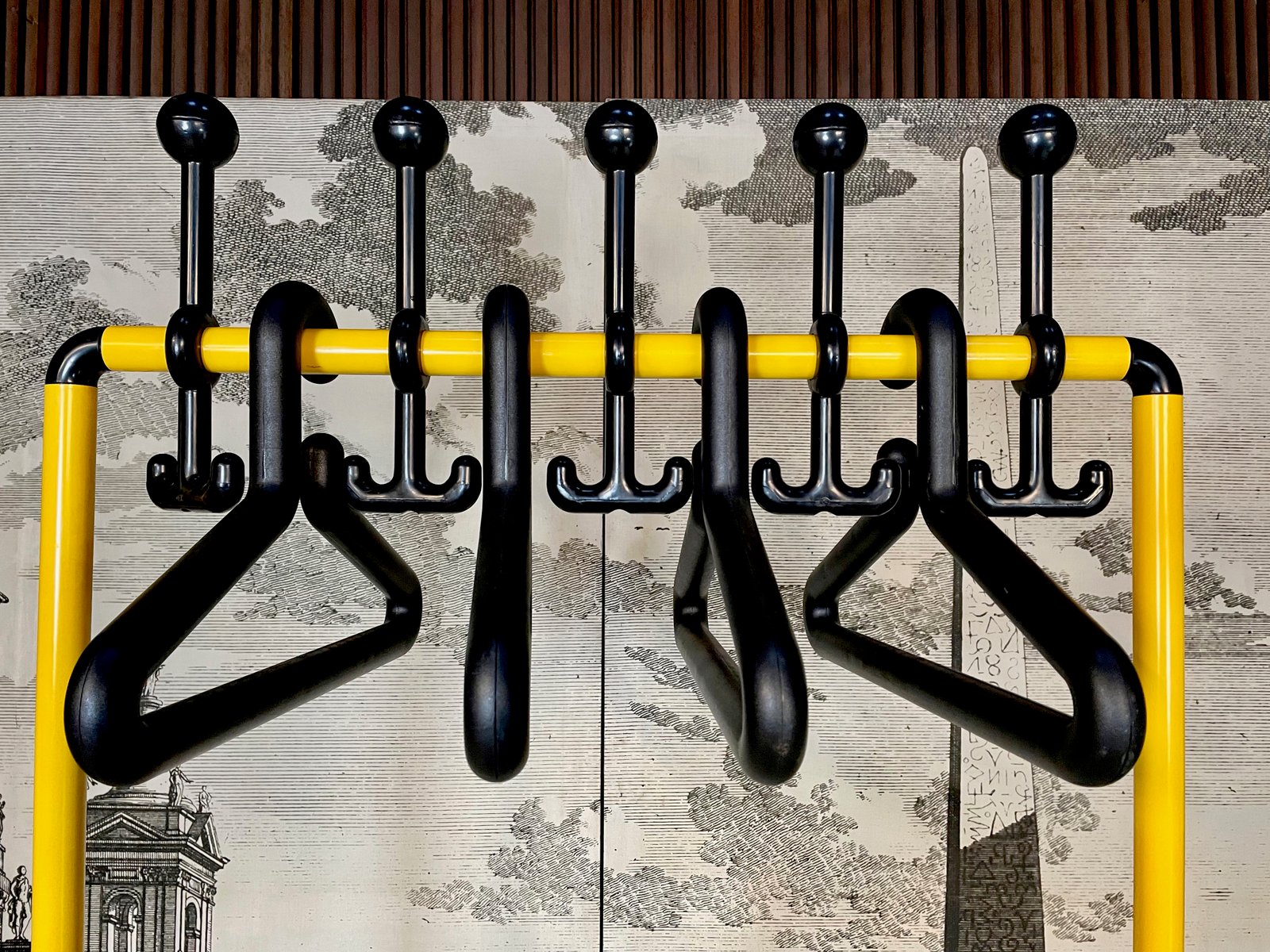 Large System 111 Coat Rack With Hangers from Hewi, Germany, 1970s for ...