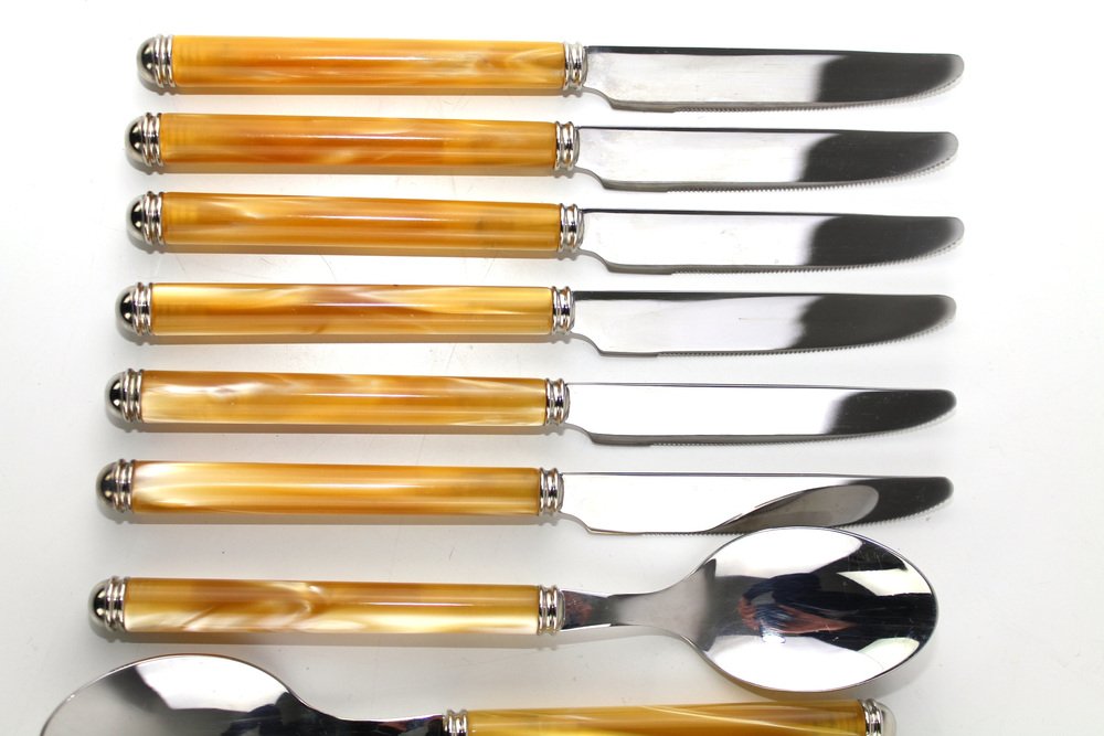 EME Besteck von Inox, Italien, 1960er, 18er Set bei Pamono kaufen