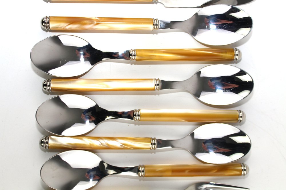 EME Besteck von Inox, Italien, 1960er, 18er Set bei Pamono kaufen