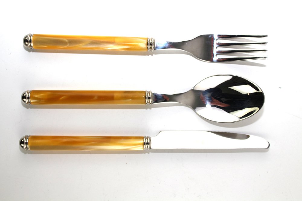 EME Besteck von Inox, Italien, 1960er, 18er Set bei Pamono kaufen