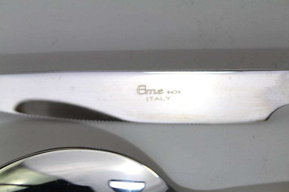 EME Besteck von Inox, Italien, 1960er, 18er Set bei Pamono kaufen
