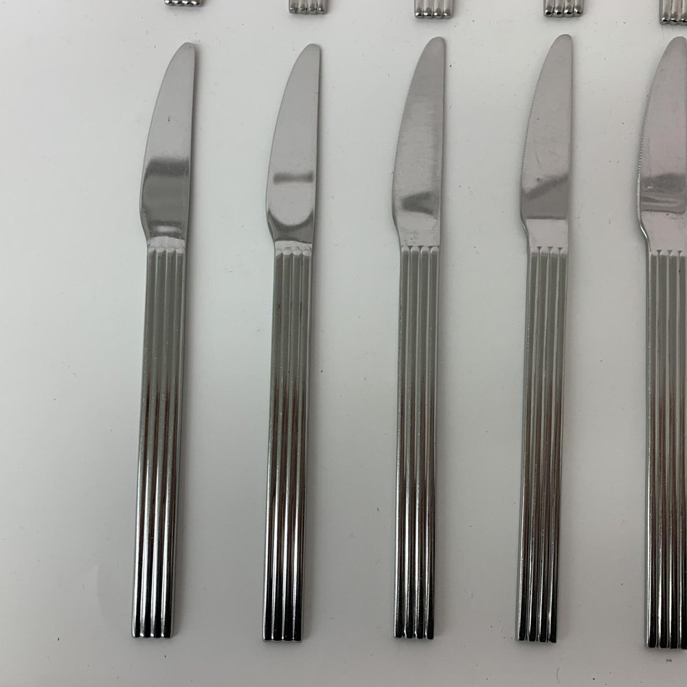 Strateg Cutlery Set from Ikea, 1970s, Set of 18 for sale at Pamono