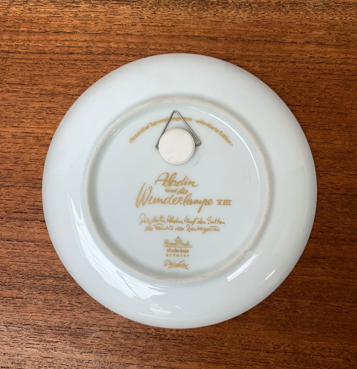 Deutsche Vintage Wandteller von Bjørn Wiinblad für Rosenthal, 6er Set ...