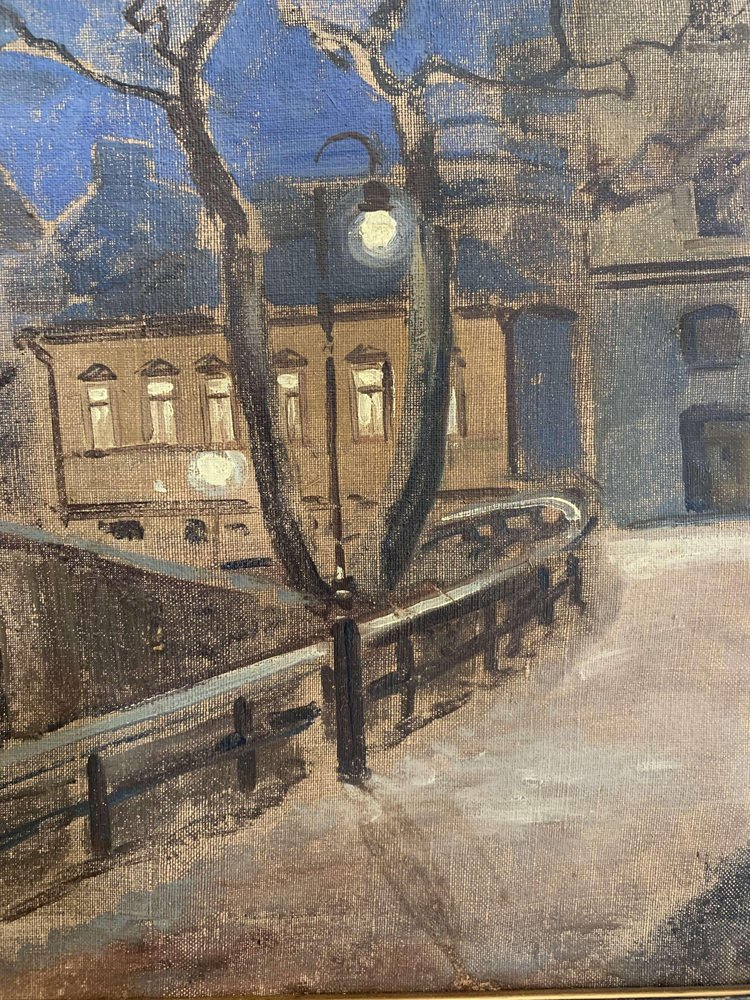 Jon Oscar Esti, Kruununhaka Harbour, Helsinki, 20th-Century, Oil on ...