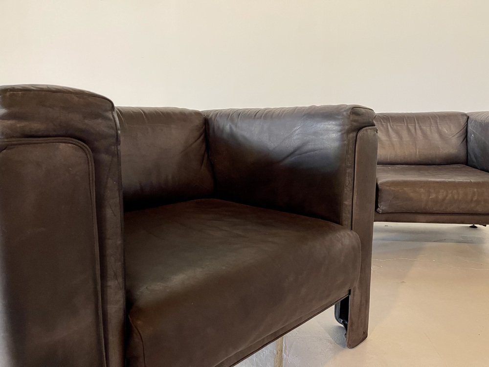 Sofa & Sessel von IP sit, 1980er, 3er Set bei Pamono kaufen