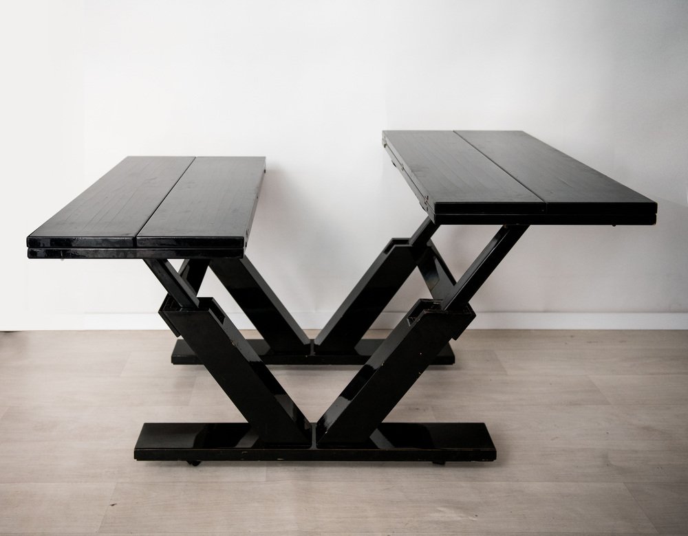 Wooden Mode Table for sale at Pamono