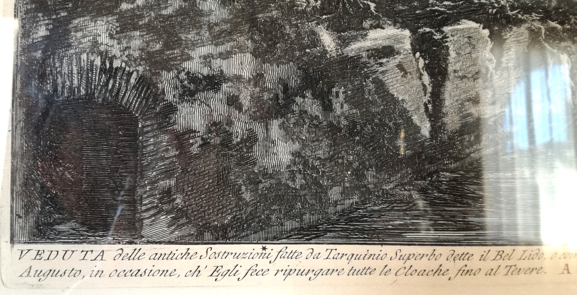 Piranesi, Views of Rome: Ancient Bel Lido Substructures, 1776, Etching ...