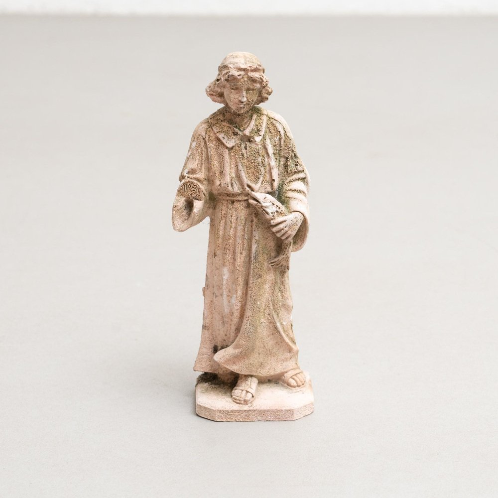 Traditional Plaster Jesus Figure, 1950 for sale at Pamono