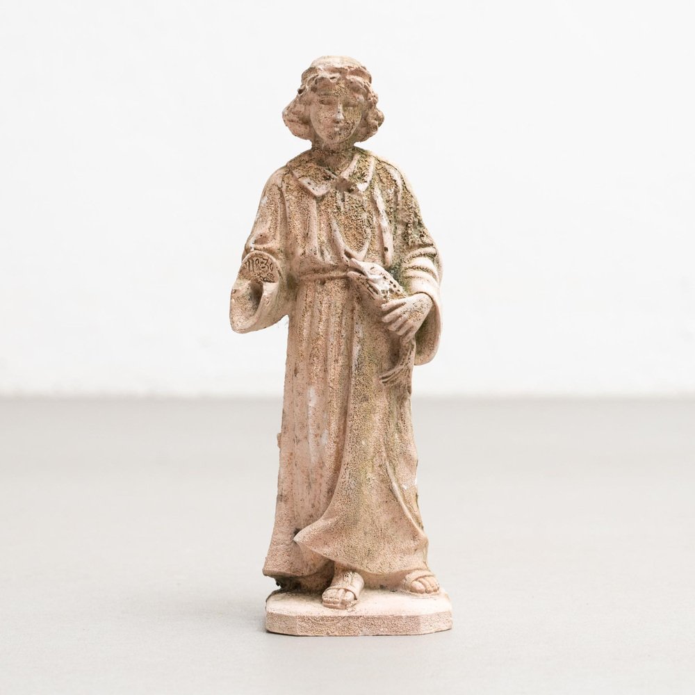 Traditional Plaster Jesus Figure, 1950 for sale at Pamono
