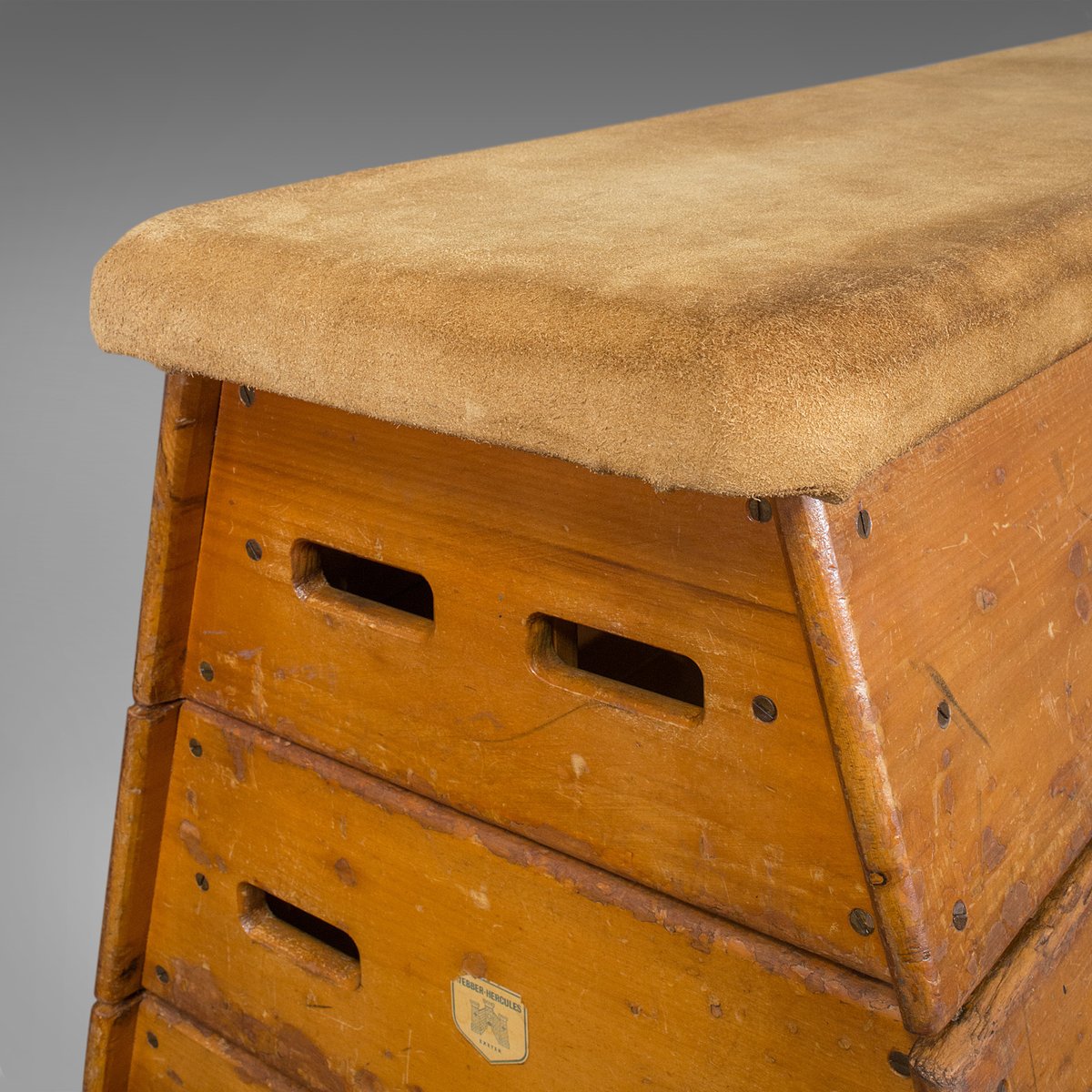 Large Vintage English Box Vault, 1940 for sale at Pamono