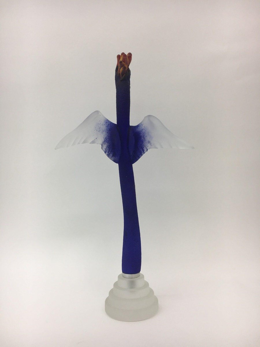 Kjell Engman for Kosta Boda Large Bird Sculpture, 1970s for sale at Pamono