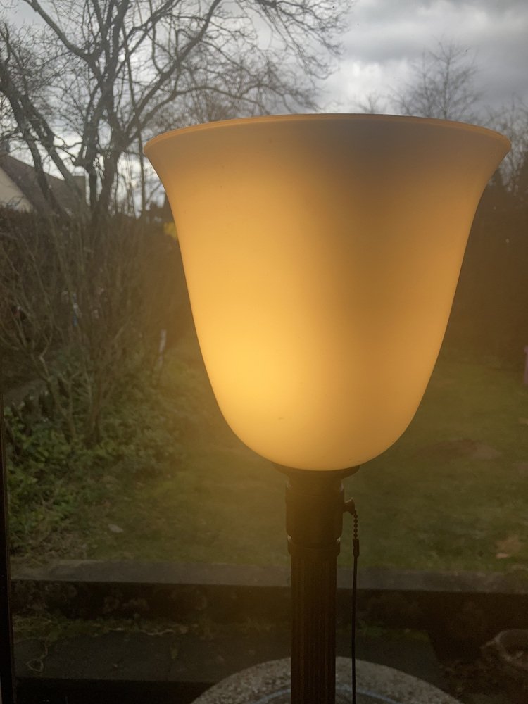 Art Deco French De Travail Table Lamp by Paul Fargette for Maison ...