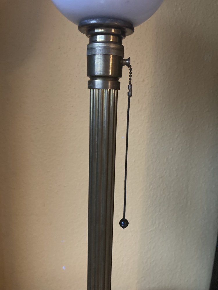 Art Deco French De Travail Table Lamp by Paul Fargette for Maison ...
