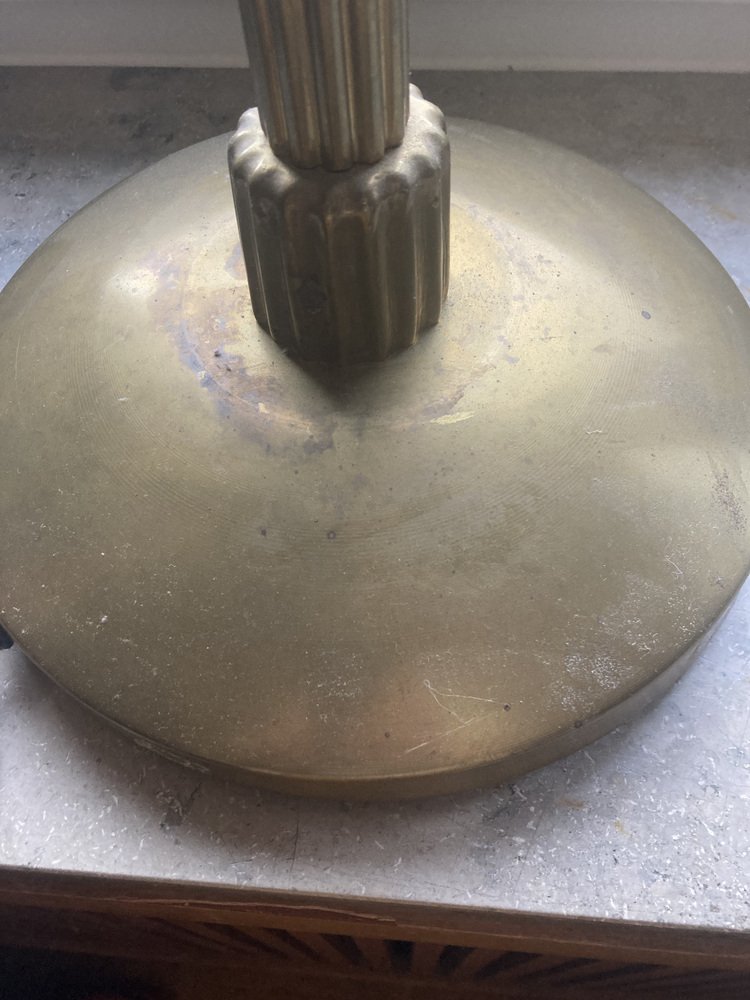 Art Deco French De Travail Table Lamp by Paul Fargette for Maison ...