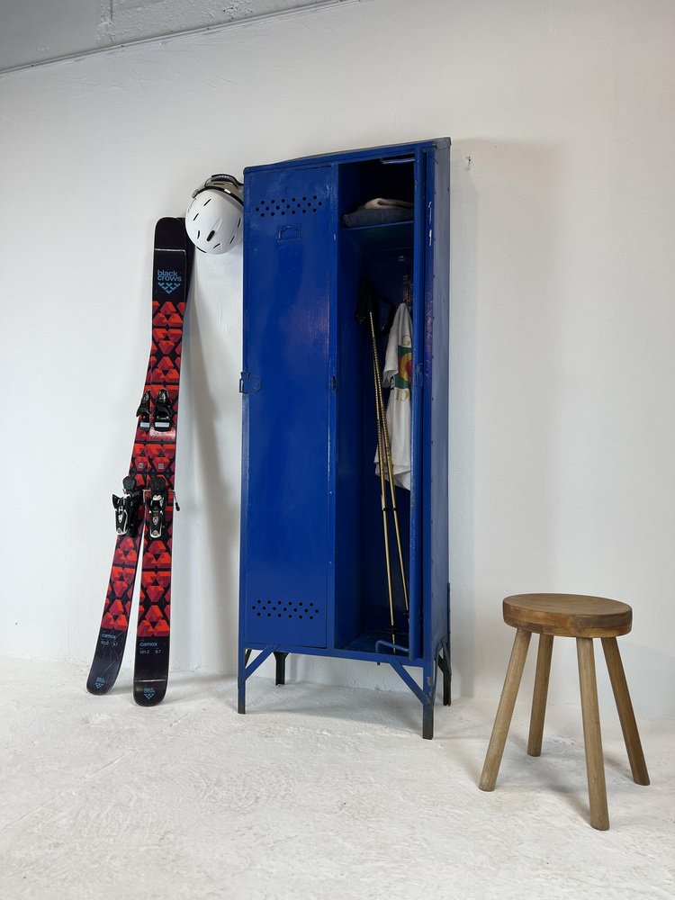 Metal Locker with Rivets for sale at Pamono