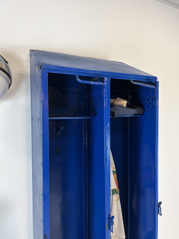 Metal Locker with Rivets for sale at Pamono