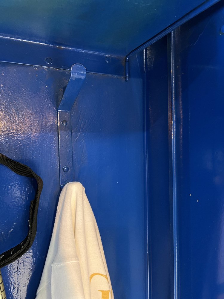 Metal Locker with Rivets for sale at Pamono