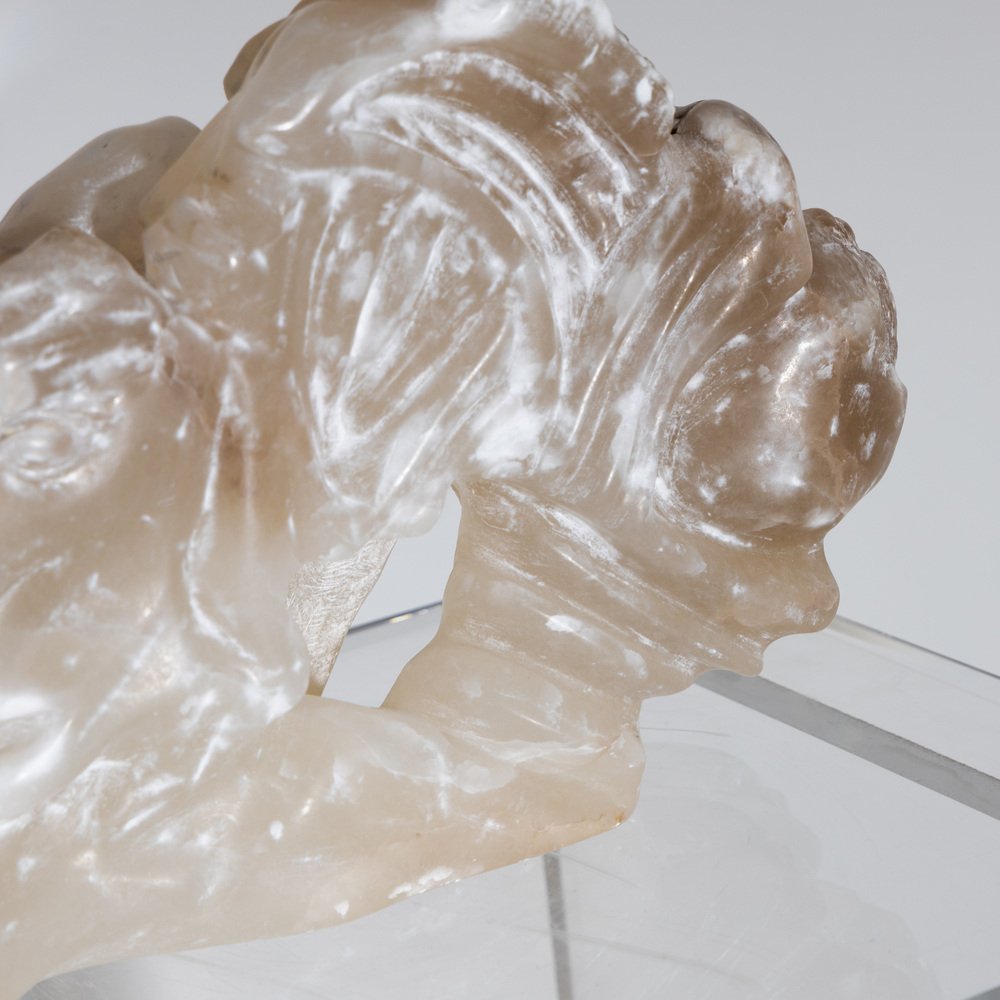 Alabaster Figure, 20th-Century for sale at Pamono