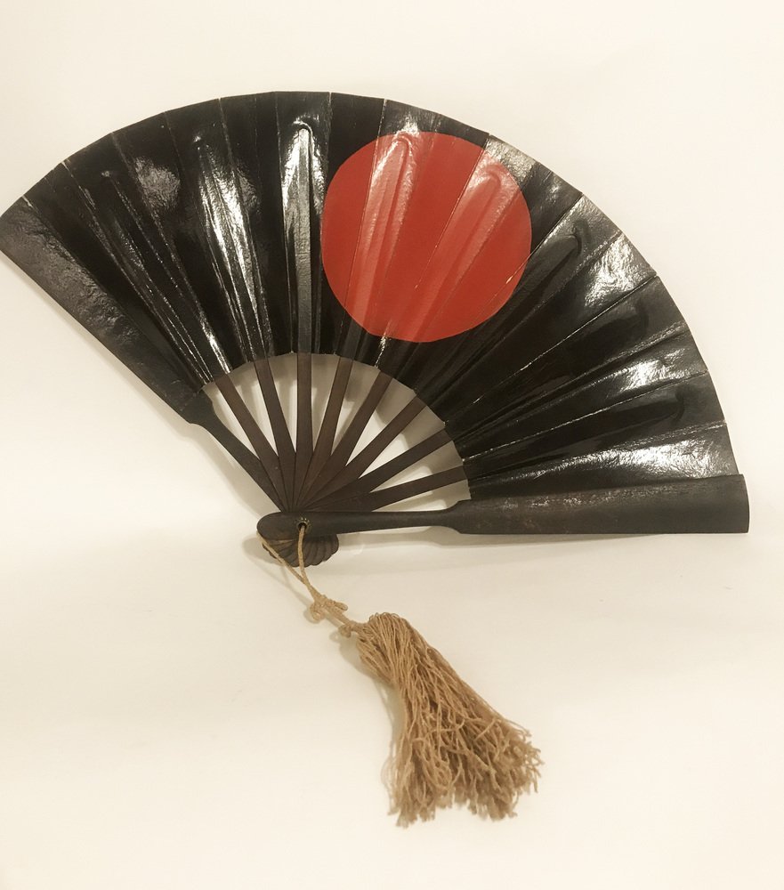 Antique Japanese War Fan, 1800s for sale at Pamono
