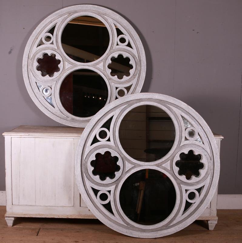 Bespoke Wood Mirrors, Set of 2 for sale at Pamono