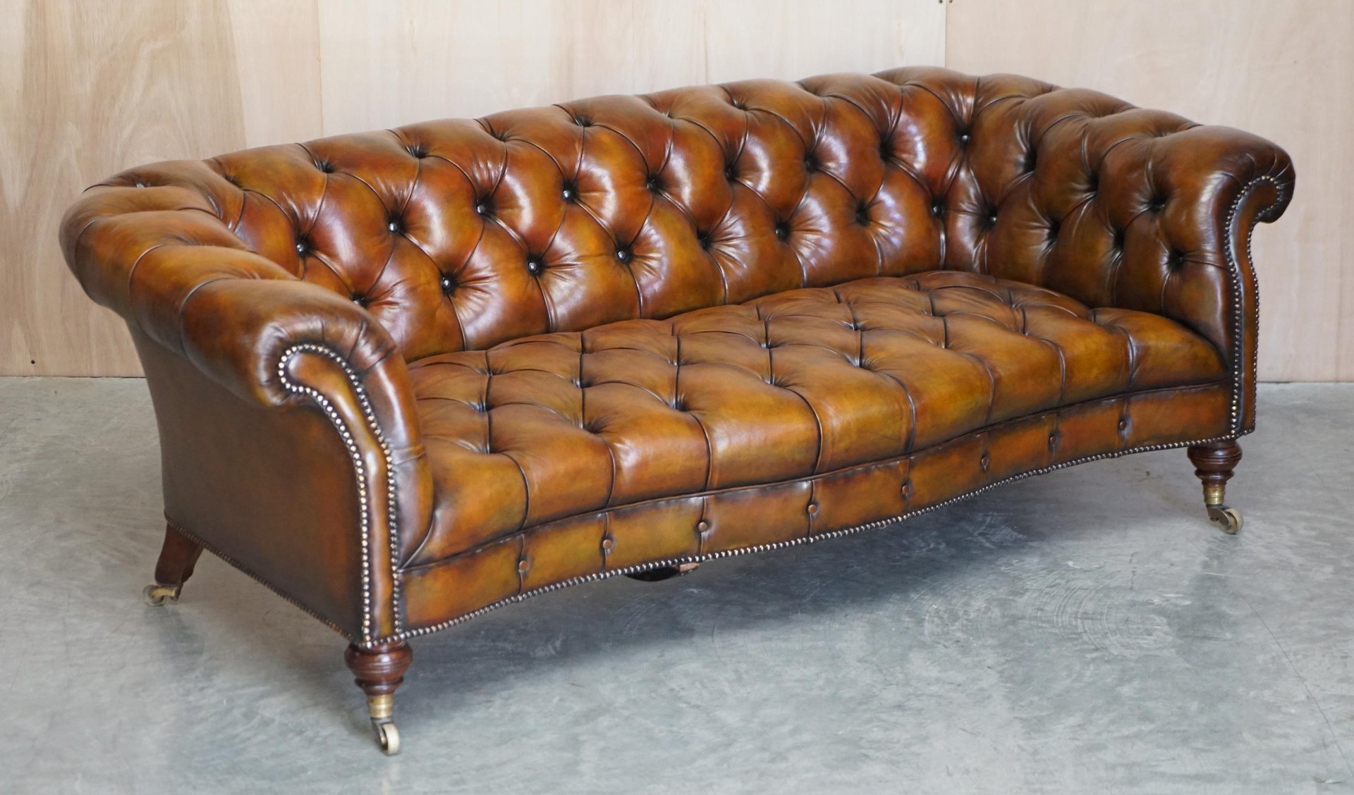Leder Chesterfield Sofas von Howard & Sons, 2er Set bei Pamono kaufen