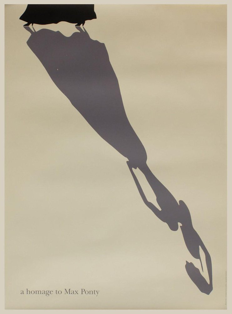 Alan Fletcher Poster by Gitanes - Homage À Max Ponty for sale at Pamono