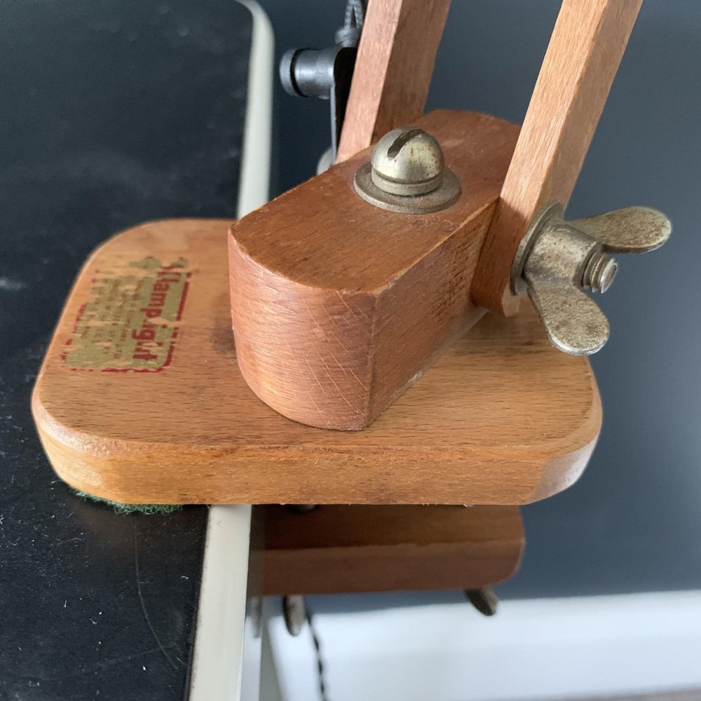 Vintage Schreibtischlampe von Klamplight bei Pamono kaufen