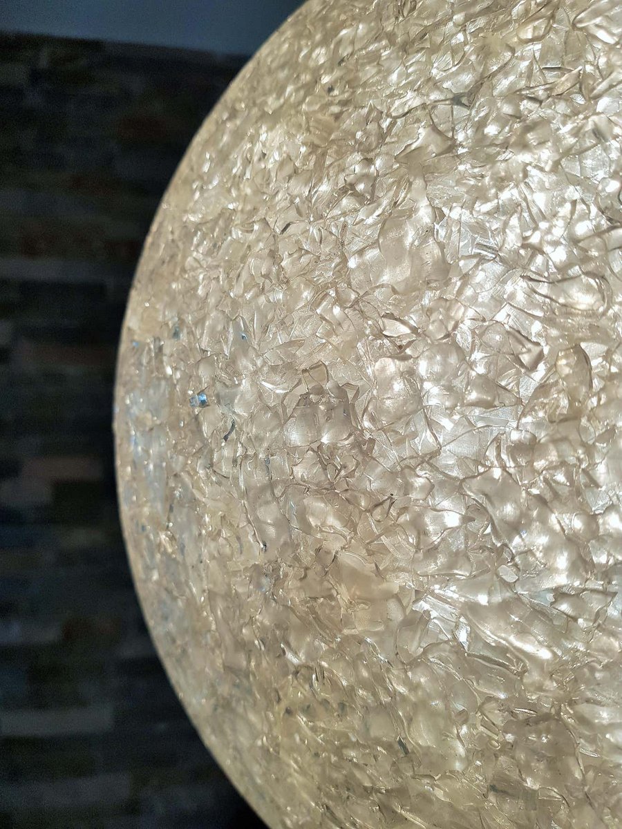 Spherical Pendant Light, 1960s for sale at Pamono