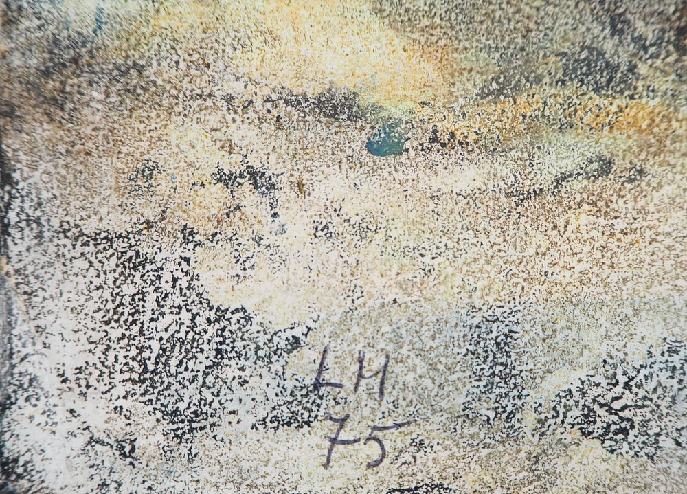 Lily Masson, Stillleben, 1975, Acryl Zeichnung und Collage bei Pamono ...
