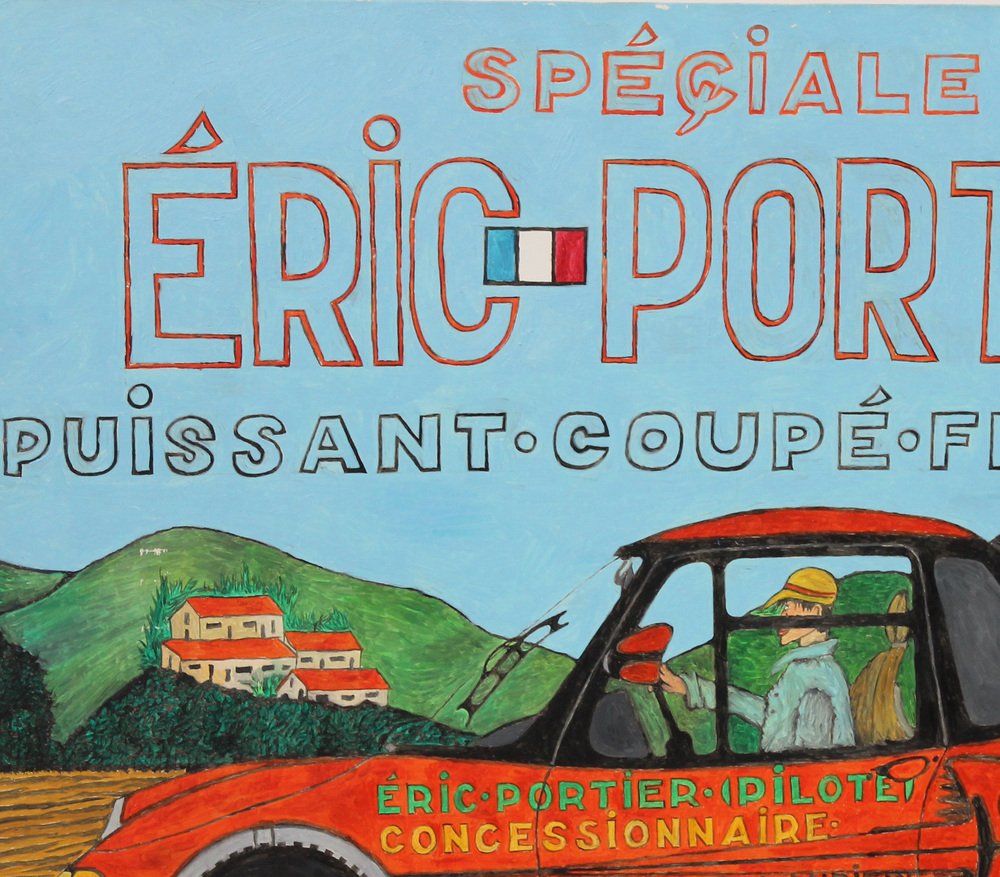 Jean Tourlonias, Eric Portier, Mixed Media on Canvas for sale at Pamono