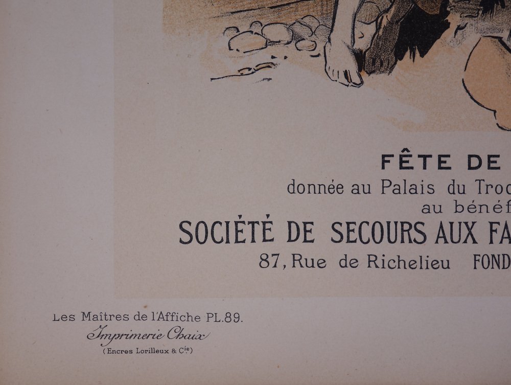 Jules Cheret, Brittany, Marine Family, 1897, Original Lithograph for ...
