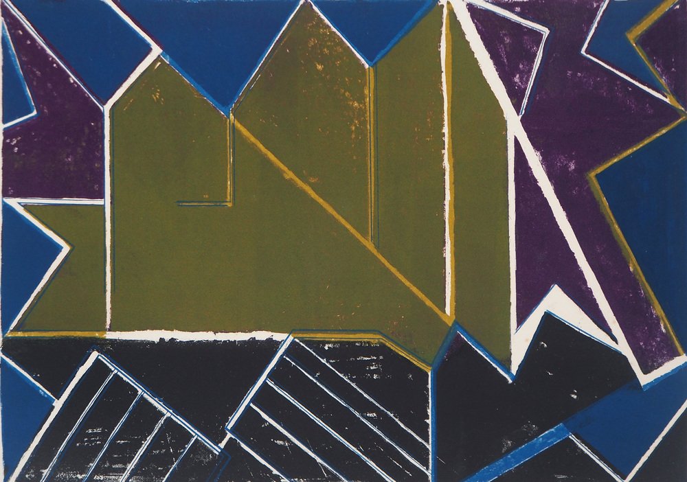 Jean Pons, The Doors of Paris, 1950, Original Lithographie bei Pamono ...