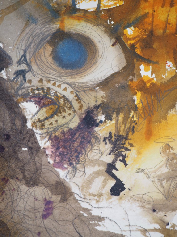 Salvador Dali, Biblia Sacra, The Demon Leviathan, Lithograph for sale ...