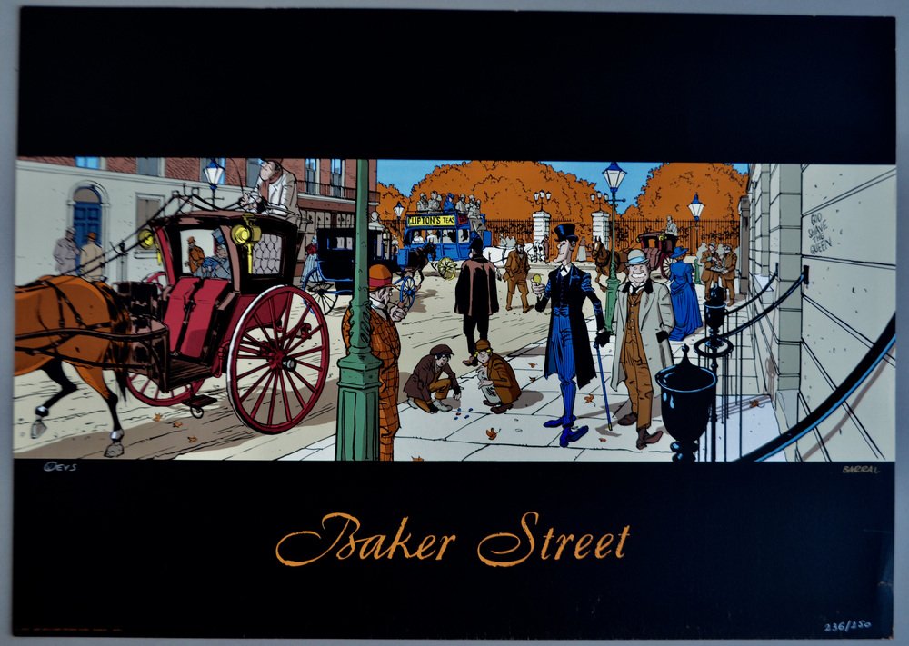 Pierre Veys & Nicolas Barral, Baker Street, 2003, Screenprint for sale ...