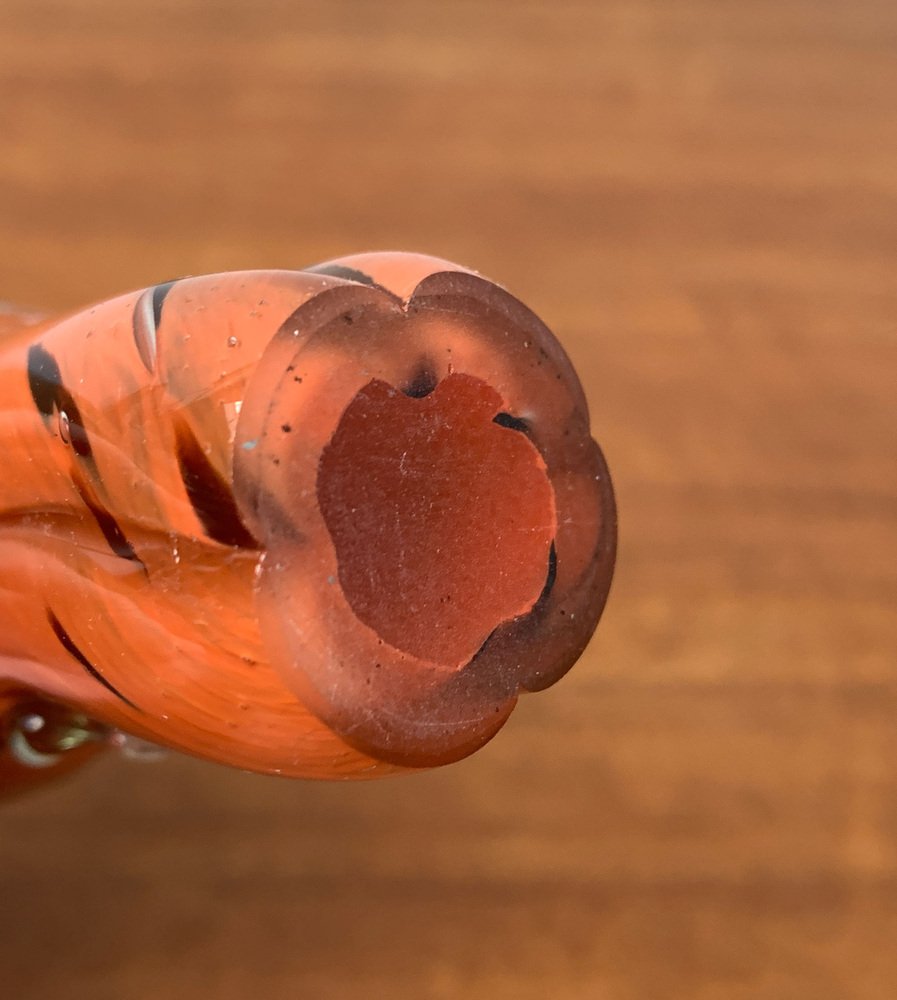 Vintage Handmade African Glass Giraffe from Ngwenya Glass for sale at ...