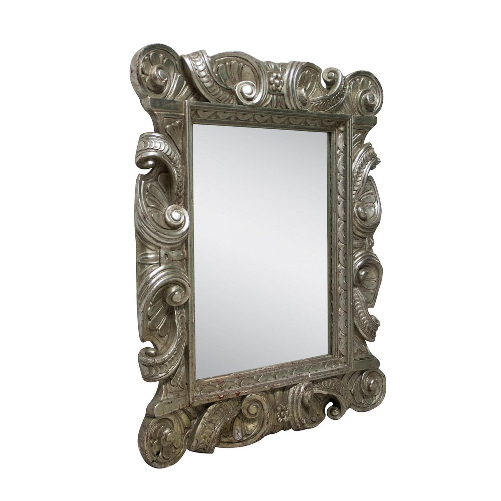 Neoclassical Regency Empire Style Bath Wood Mirror, 1970 for sale at Pamono