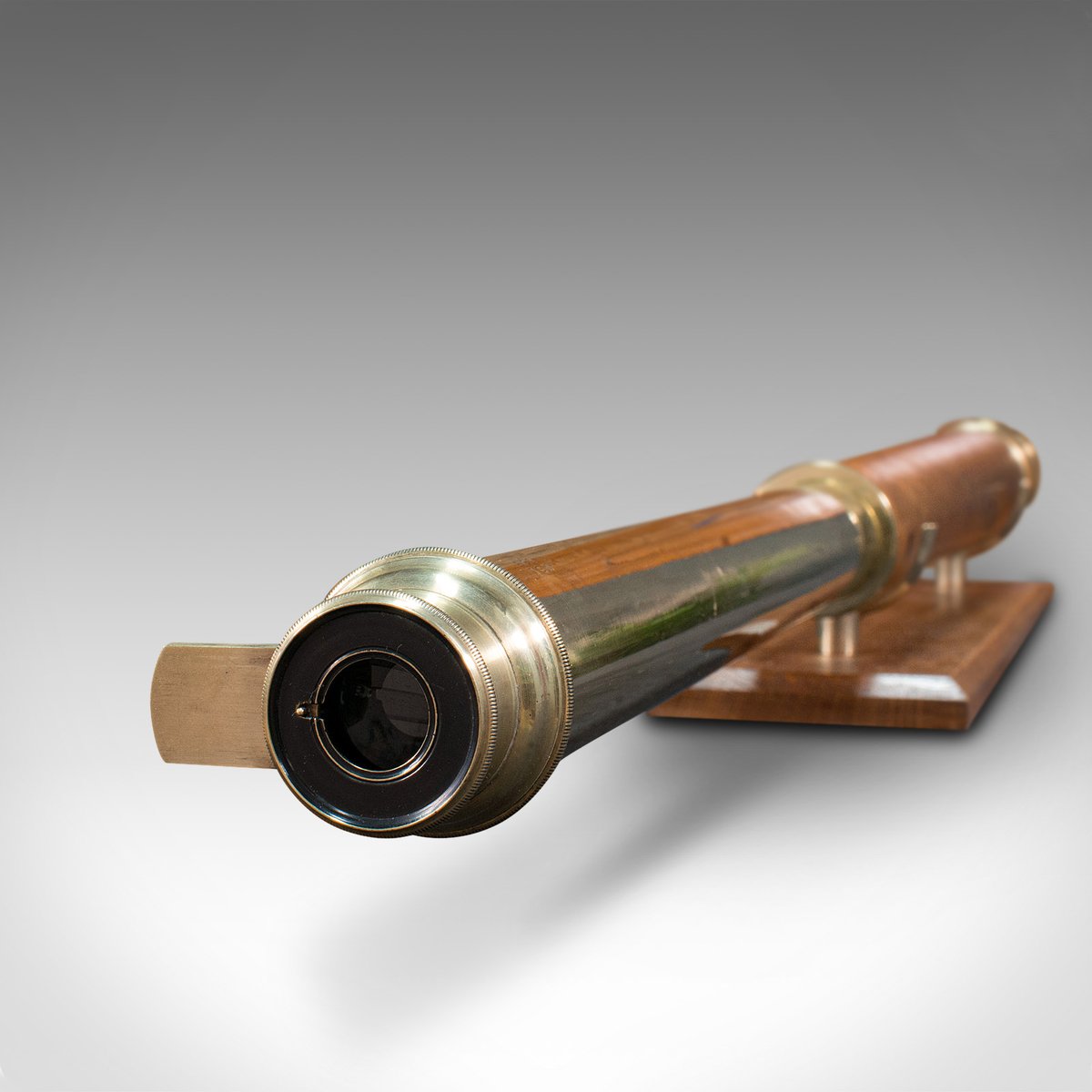 Antique English Victorian Terrestrial Telescope for sale at Pamono