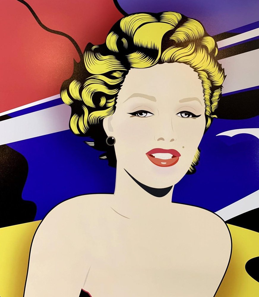 Danuta Dabrowska-Semastkiewicz, Monroe, 2021, Print on Paper for sale at Pamono