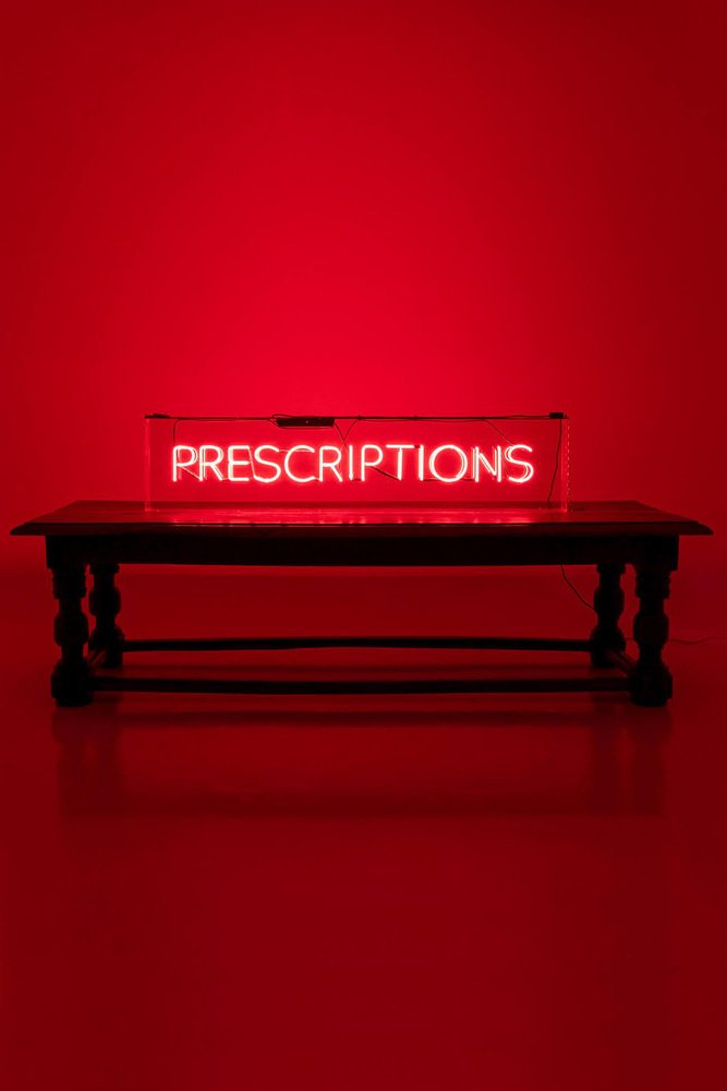 Vintage Neon Chemist Sign for sale at Pamono