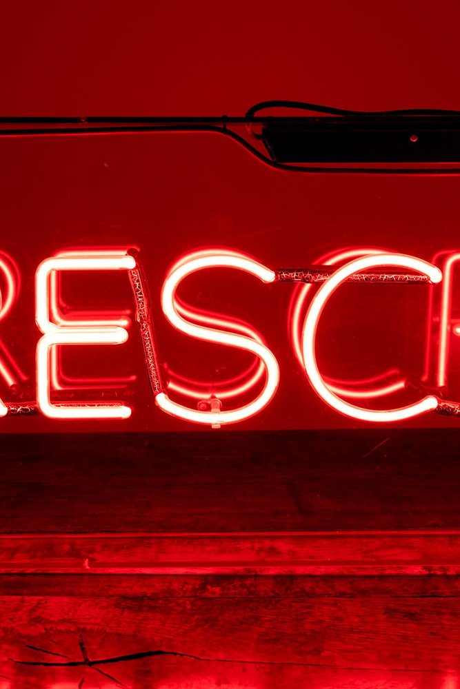 Vintage Neon Chemist Sign for sale at Pamono