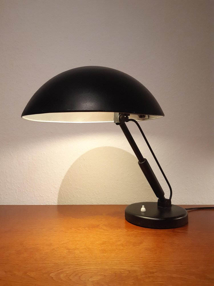 Vintage Bauhaus Desk Lamp by Karl Trabert for Hillebrand for sale at Pamono