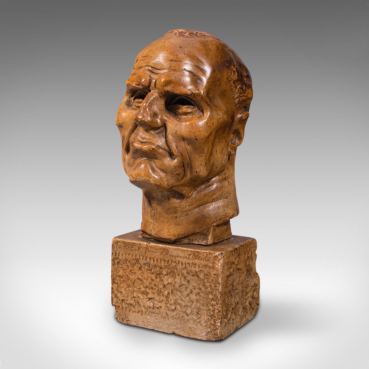 Antique English Portrait Bust, 1920s for sale at Pamono