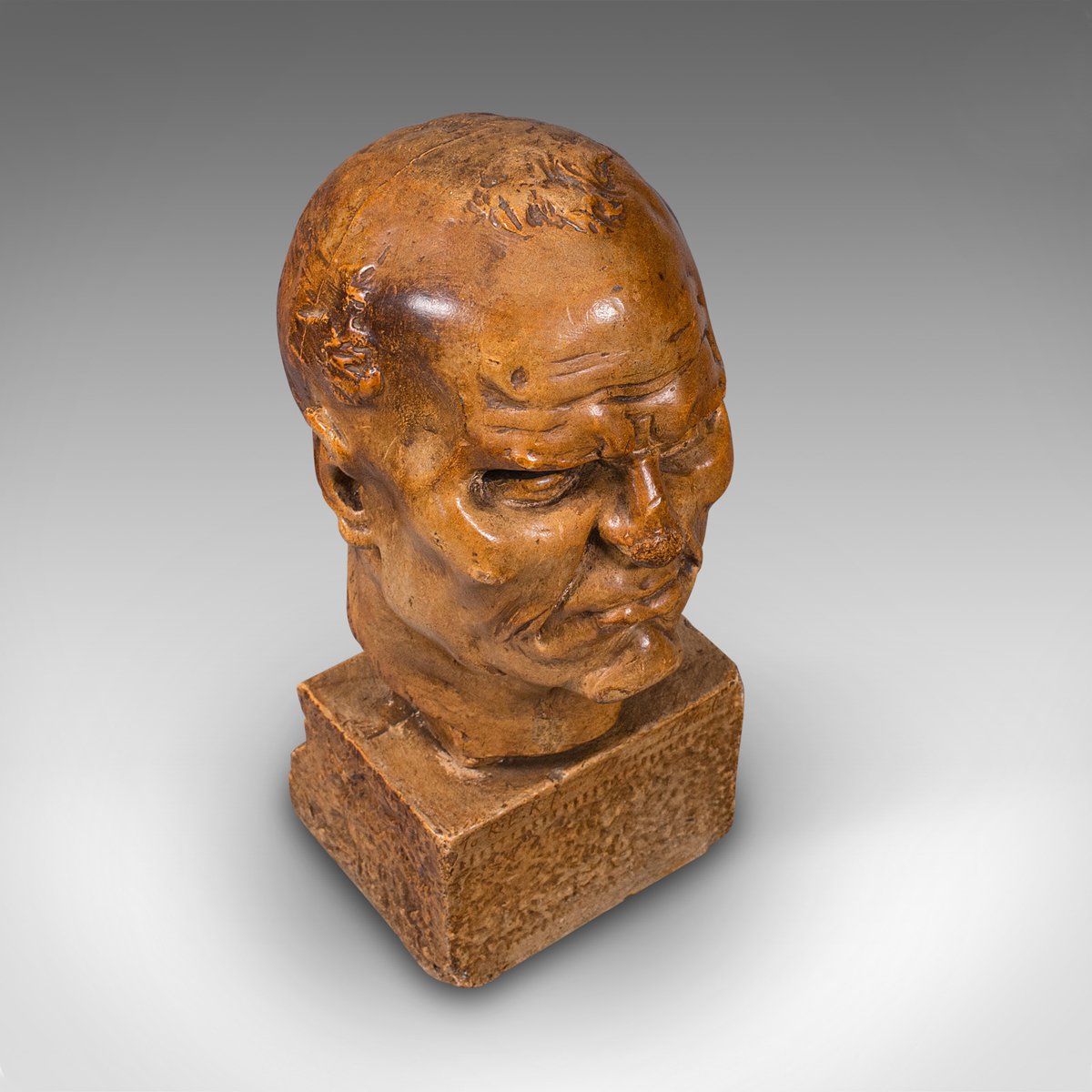 Antique English Portrait Bust, 1920s for sale at Pamono