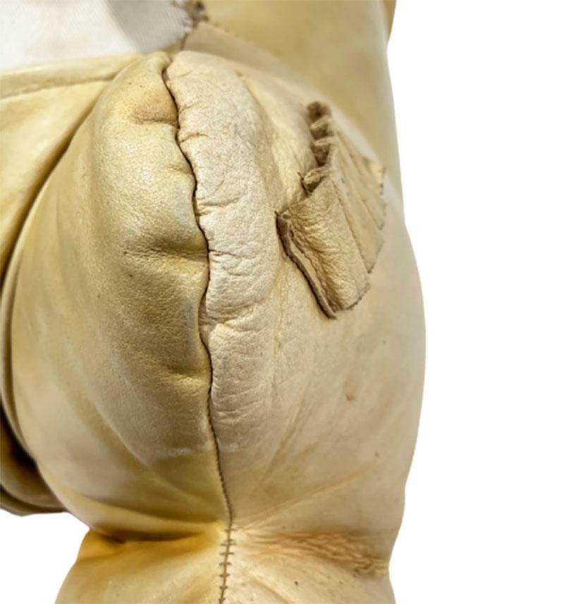 Kangaroo Magazine Rack in Leather, 1960s for sale at Pamono