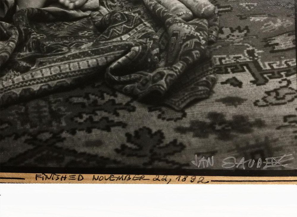 Jan Saudek, Olga, Mutter wieder, spätes 20. Jahrhundert, Original ...