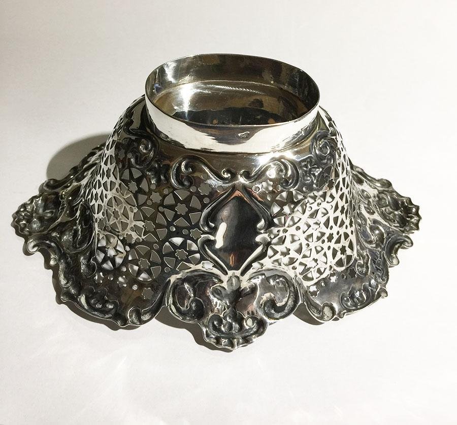 English Silver Basket by Henry Moreton, 1900s / 20s for sale at Pamono