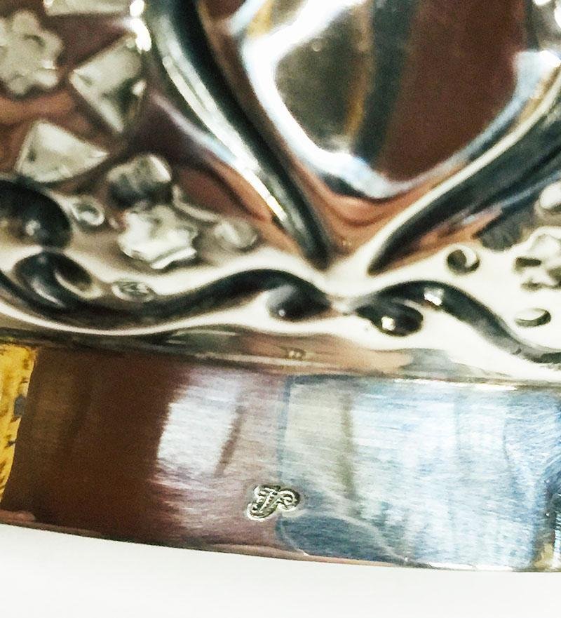 English Silver Basket by Henry Moreton, 1900s / 20s for sale at Pamono